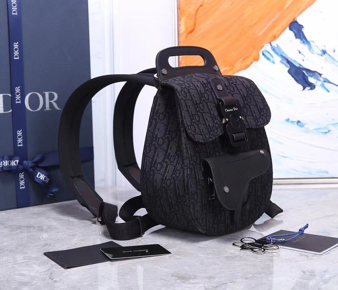 Mens Christian Dior Backpacks
