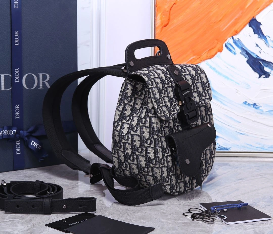 Mens Christian Dior Backpacks