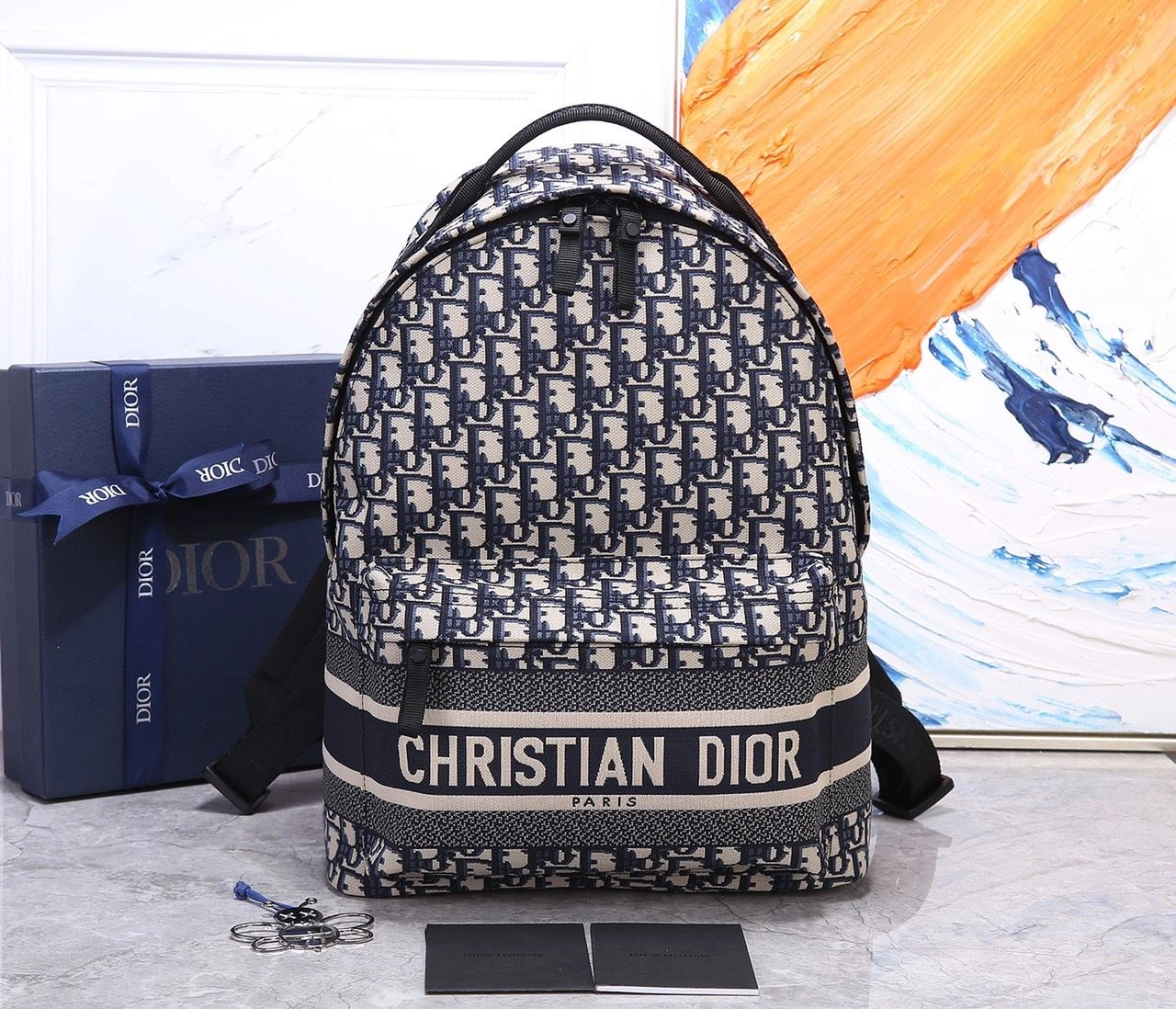 Mens Christian Dior Backpacks