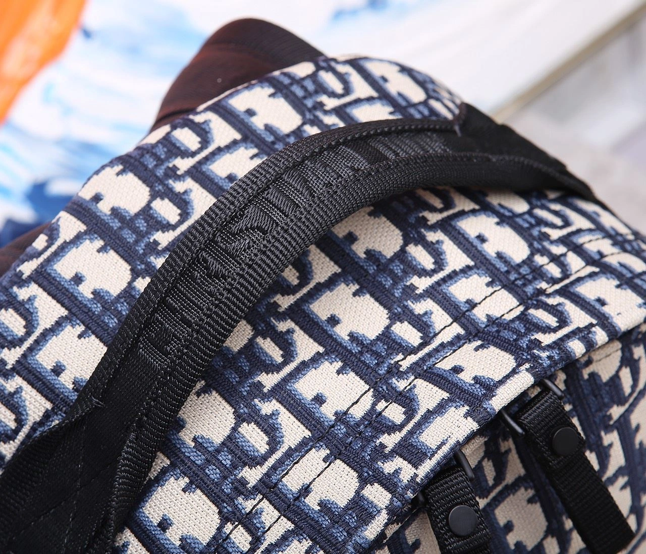 Accurate model Mens Christian Dior Backpacks
