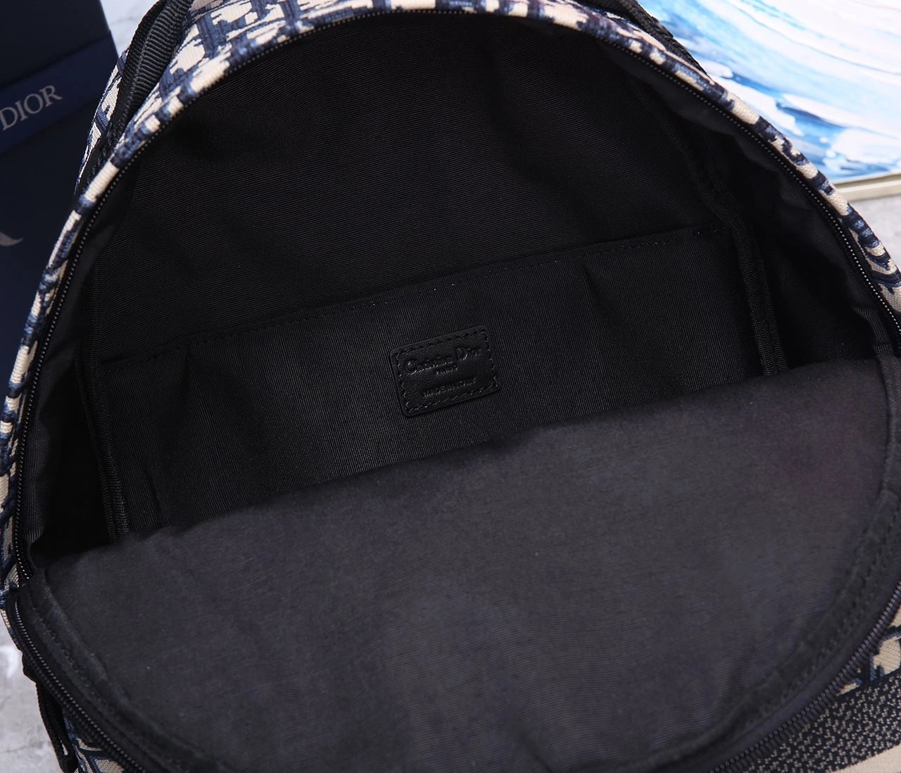 Accurate model Mens Christian Dior Backpacks