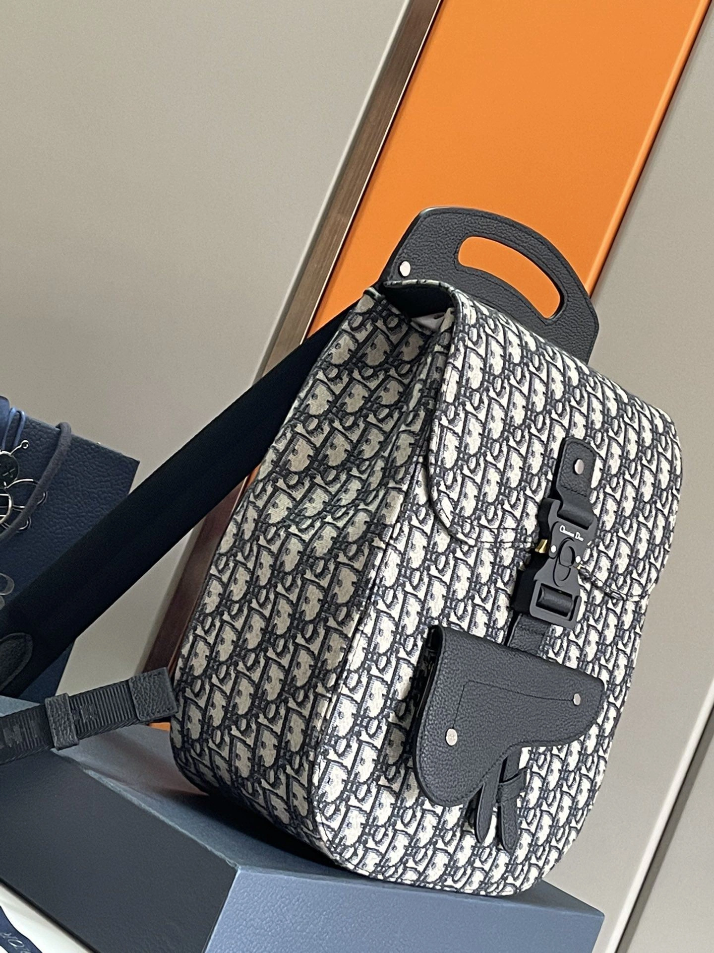 Accurate model Mens Christian Dior Backpacks
