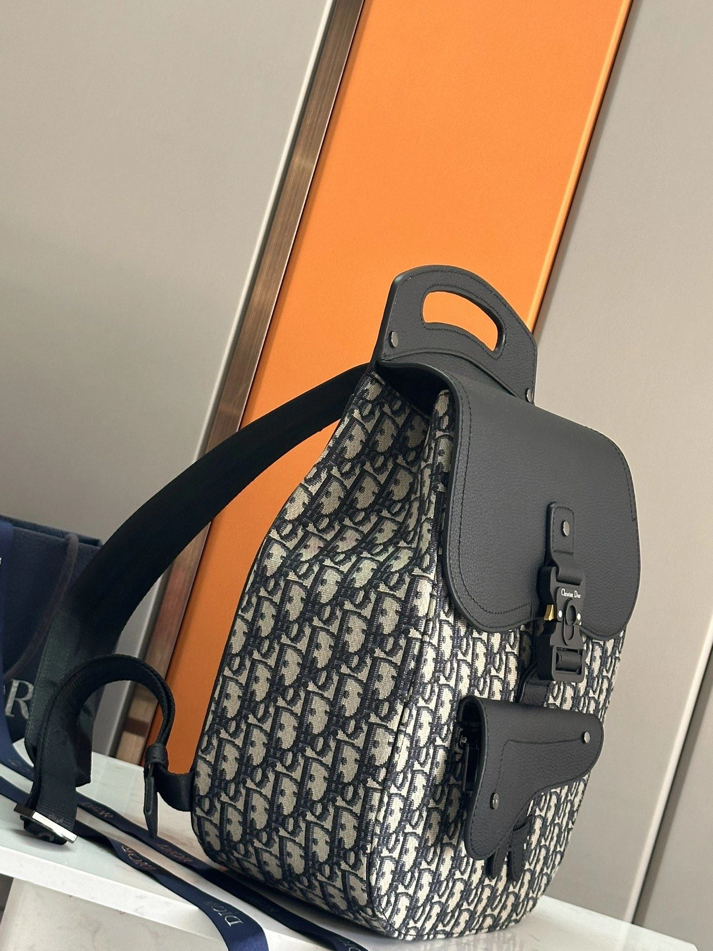 Indistinguishable Mens Christian Dior Backpacks