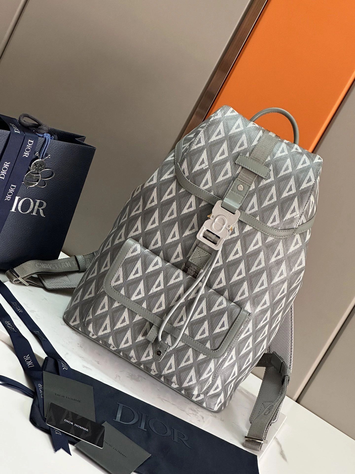 Mens Christian Dior Backpacks