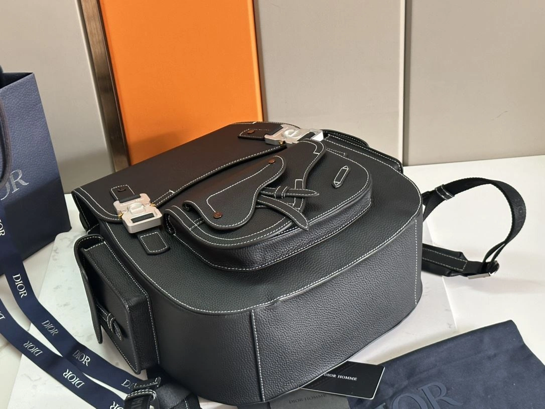 Brand-authenticated Mens Christian Dior Backpacks