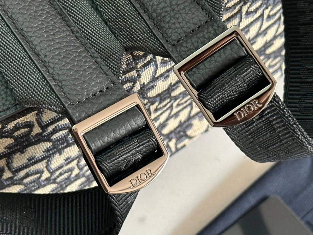 Brand-authenticated Mens Christian Dior Backpacks