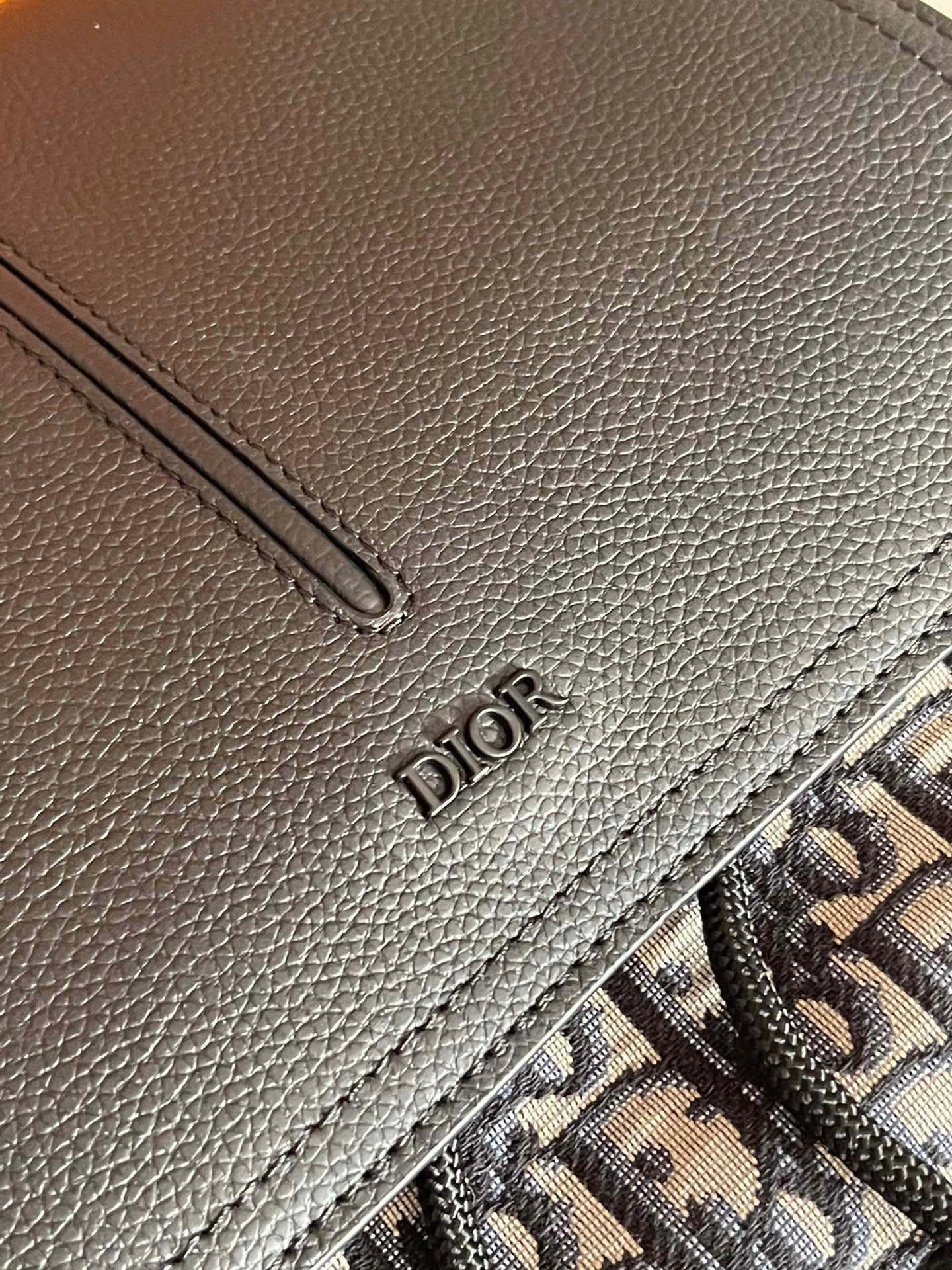 Brand-authenticated Mens Christian Dior Backpacks