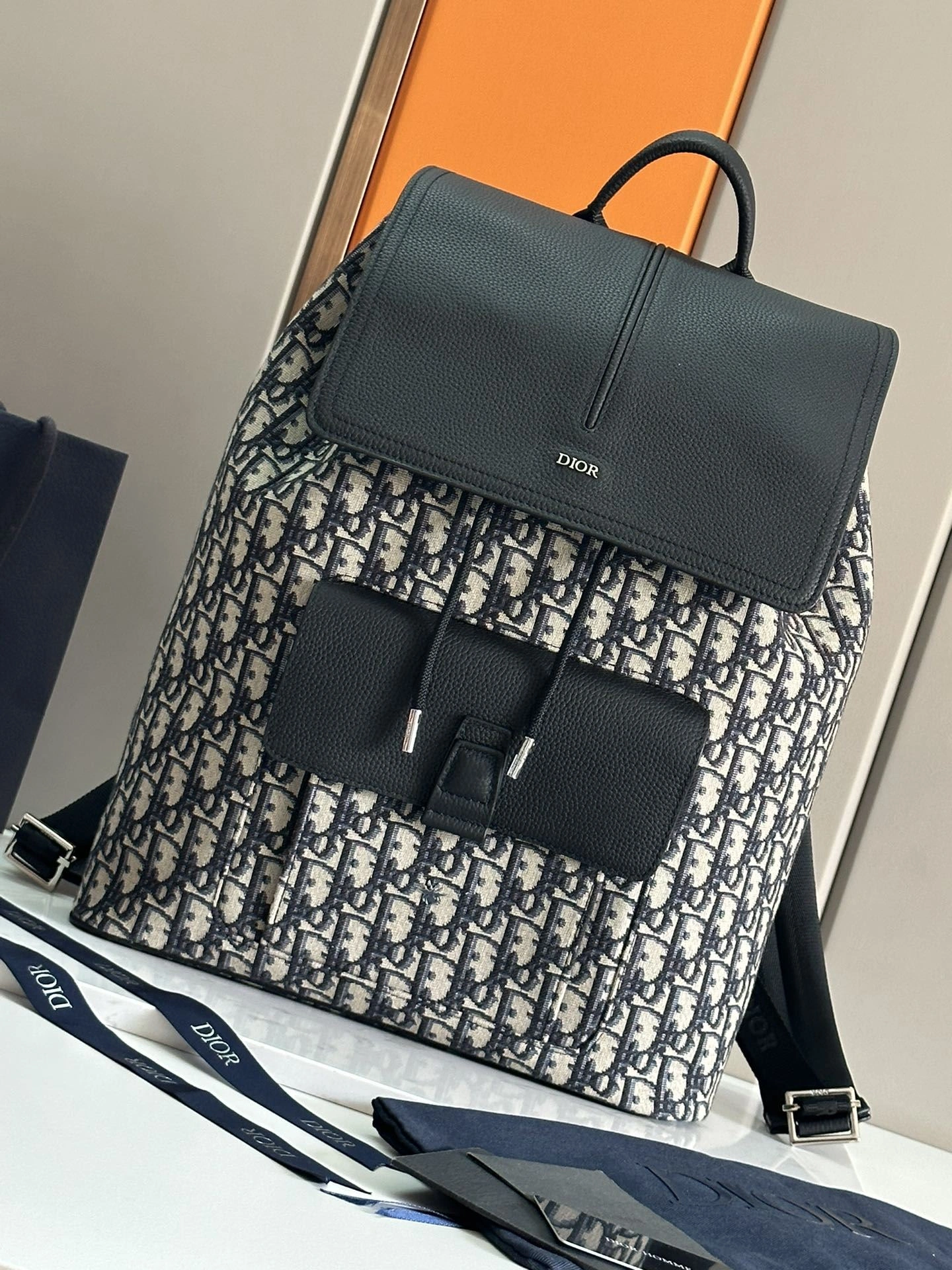Mens Christian Dior Backpacks