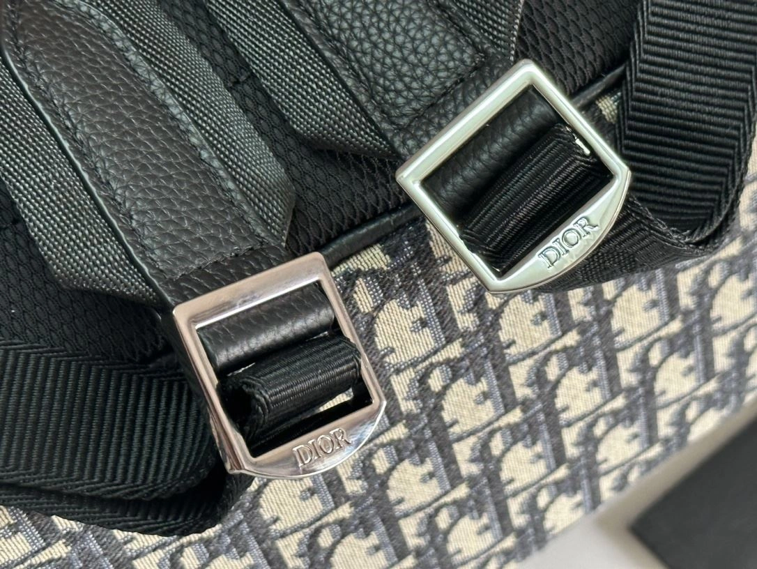 Brand-authenticated Mens Christian Dior Backpacks