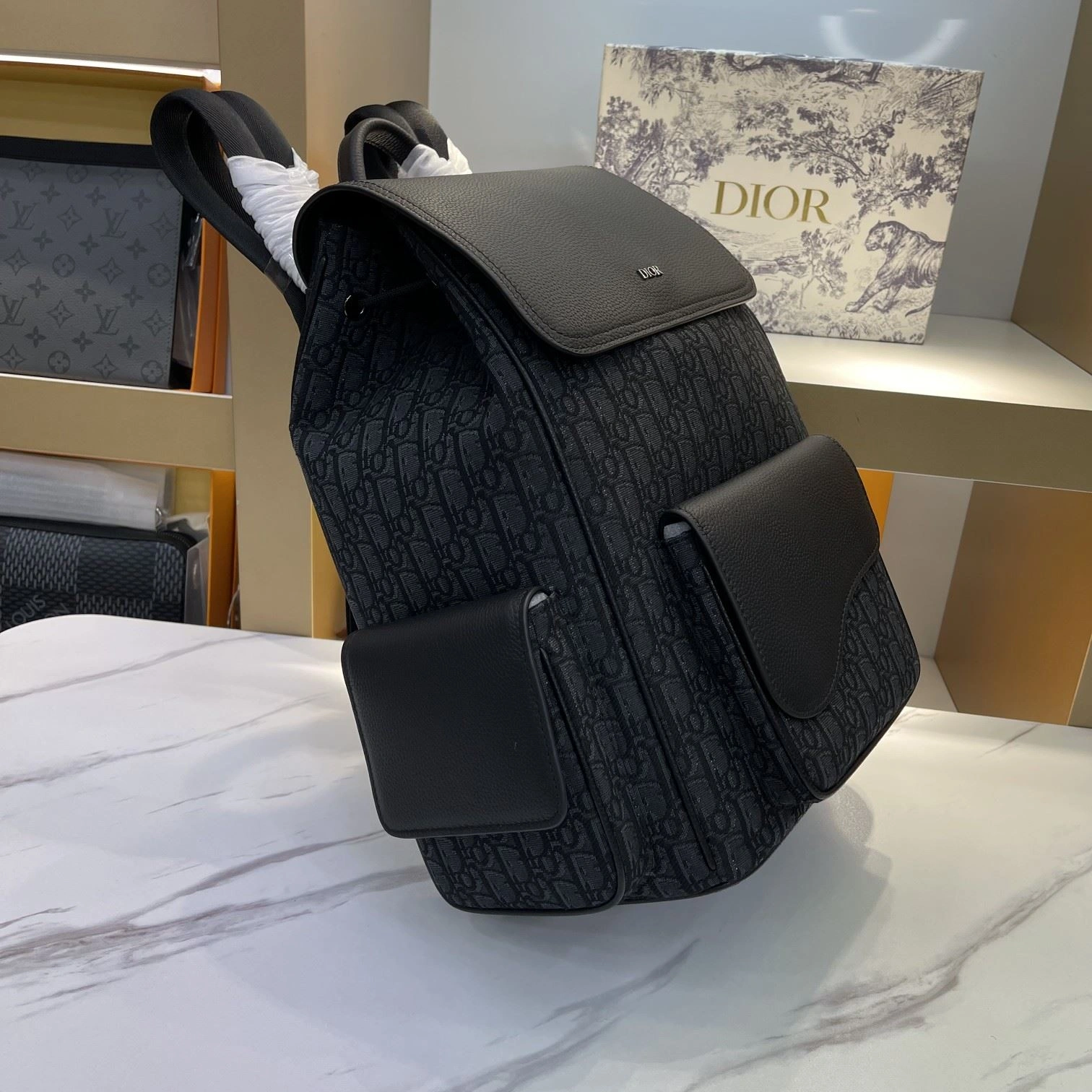 Brand-original Mens Christian Dior Backpacks