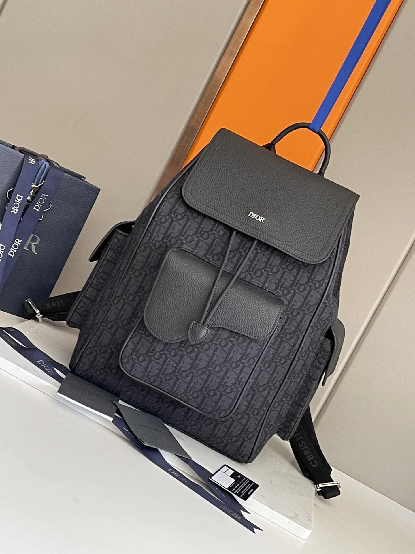 Mens Christian Dior Backpacks