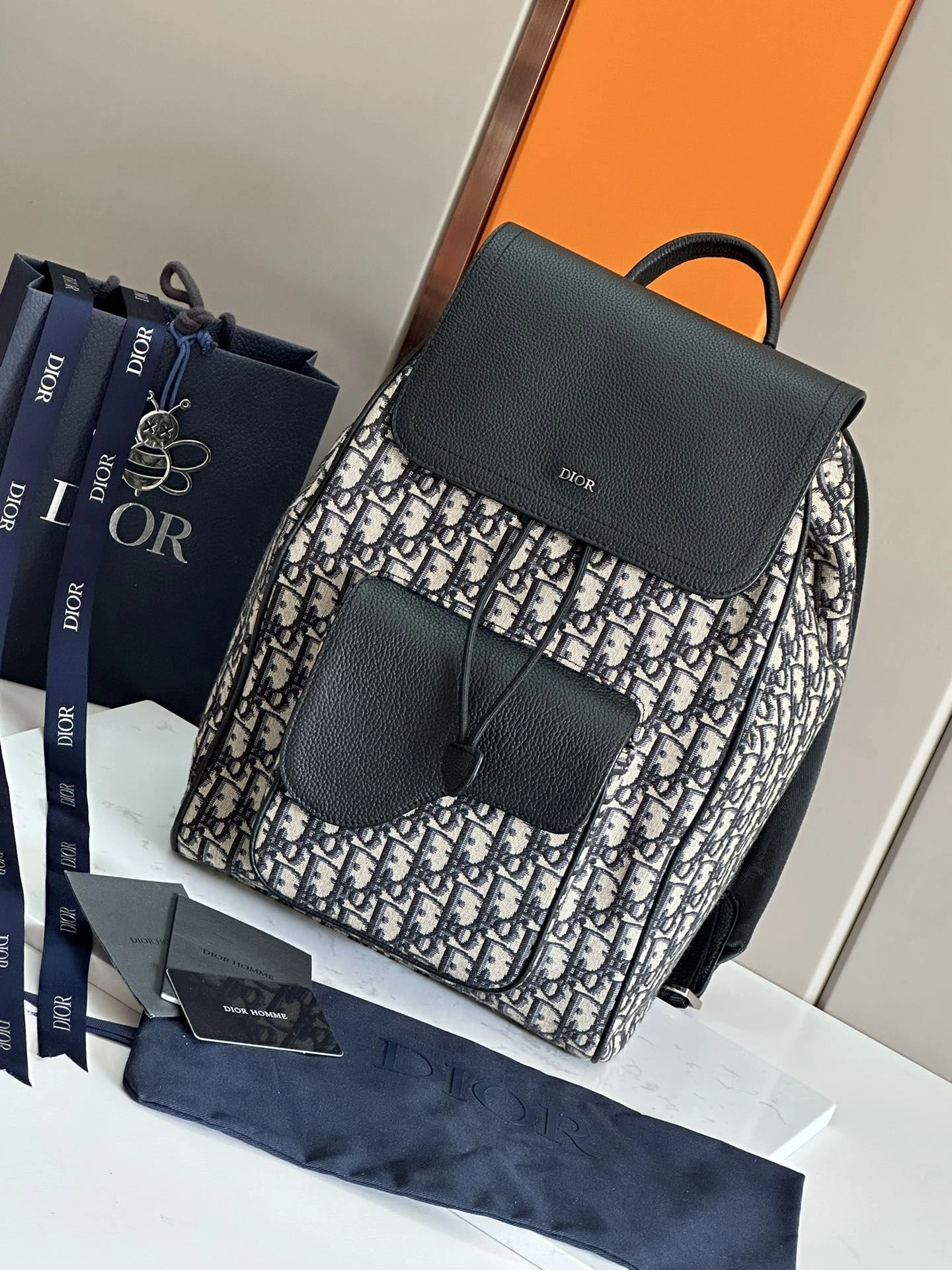Mens Christian Dior Backpacks
