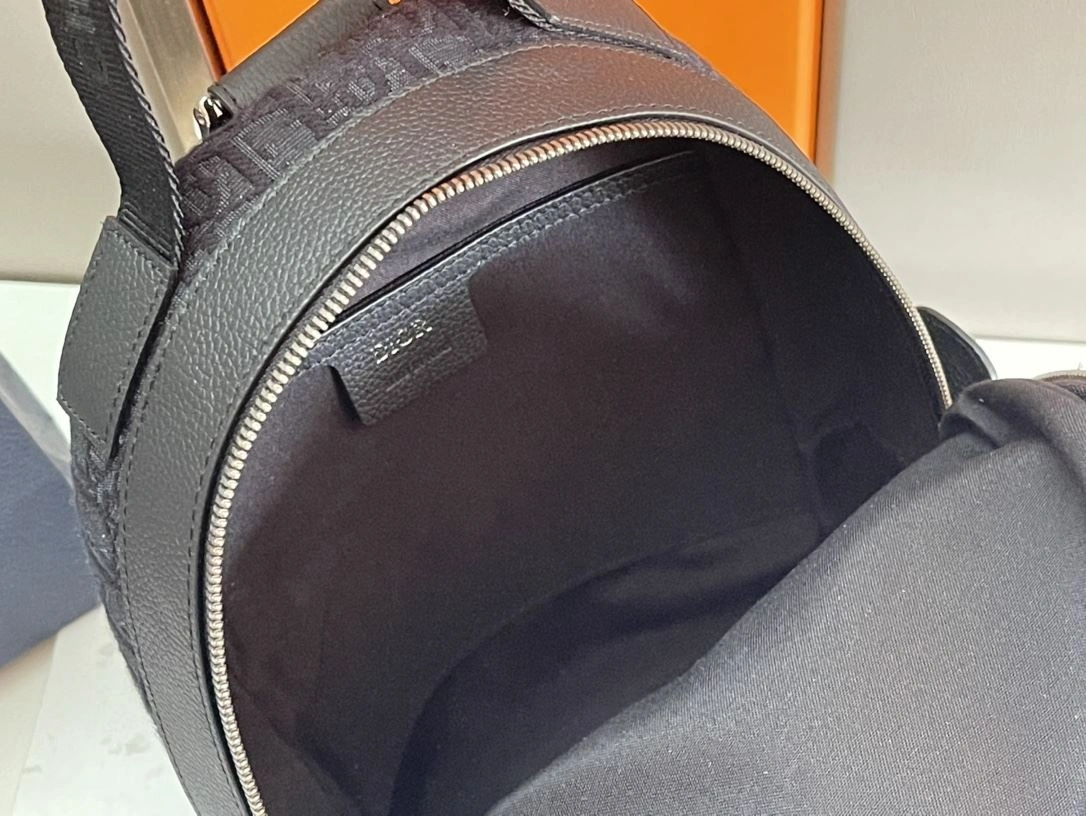 Brand-authenticated Mens Christian Dior Backpacks