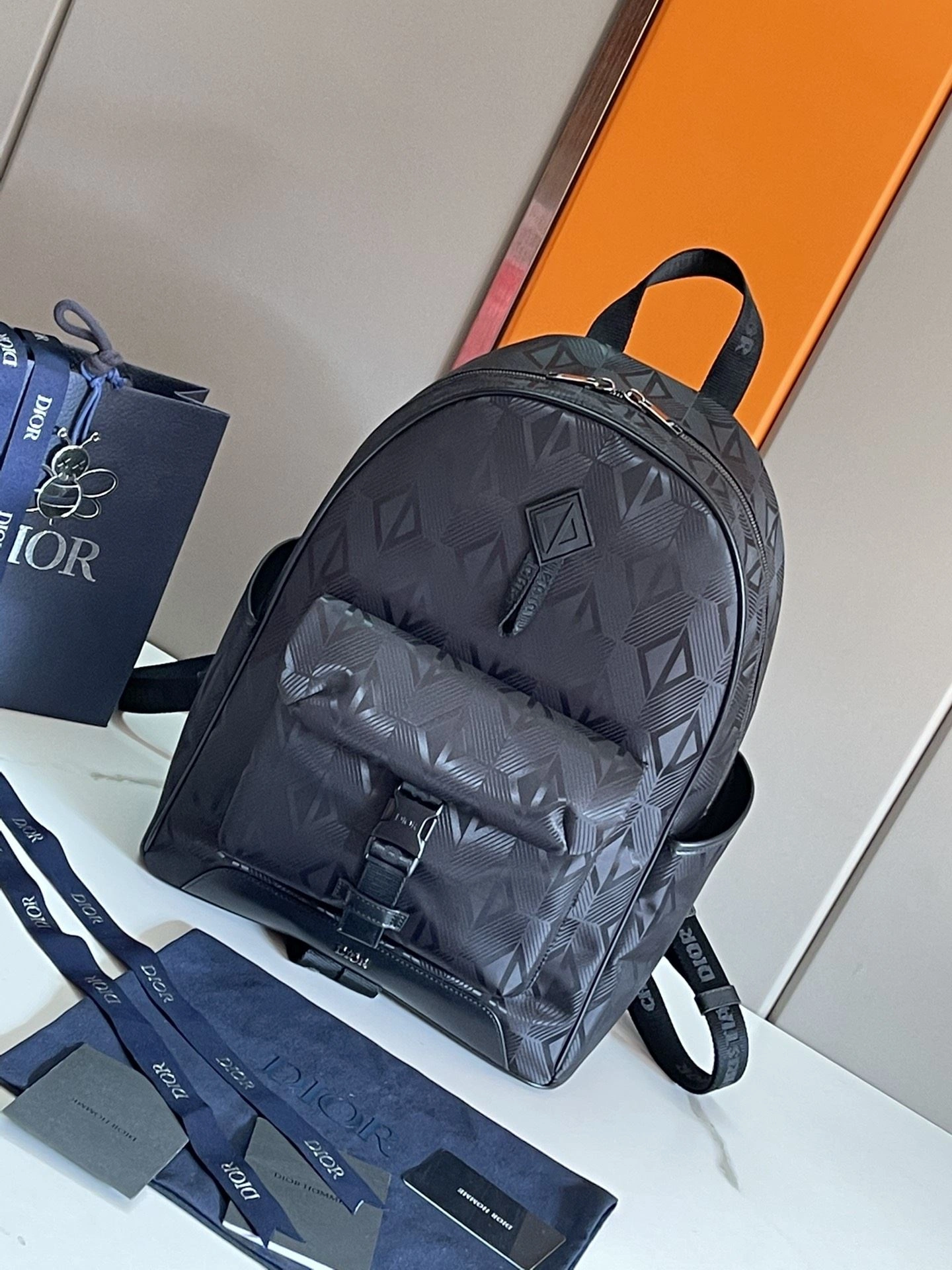 Mens Christian Dior Backpacks