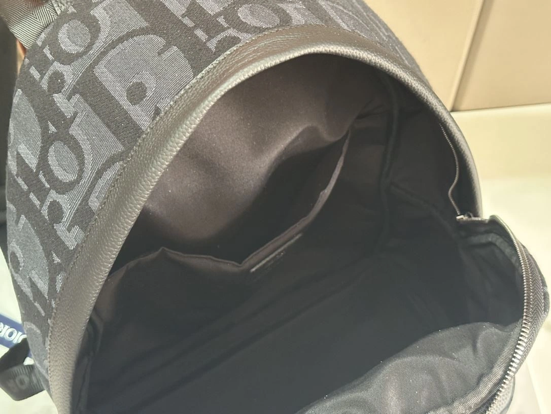 Brand-authenticated Mens Christian Dior Backpacks