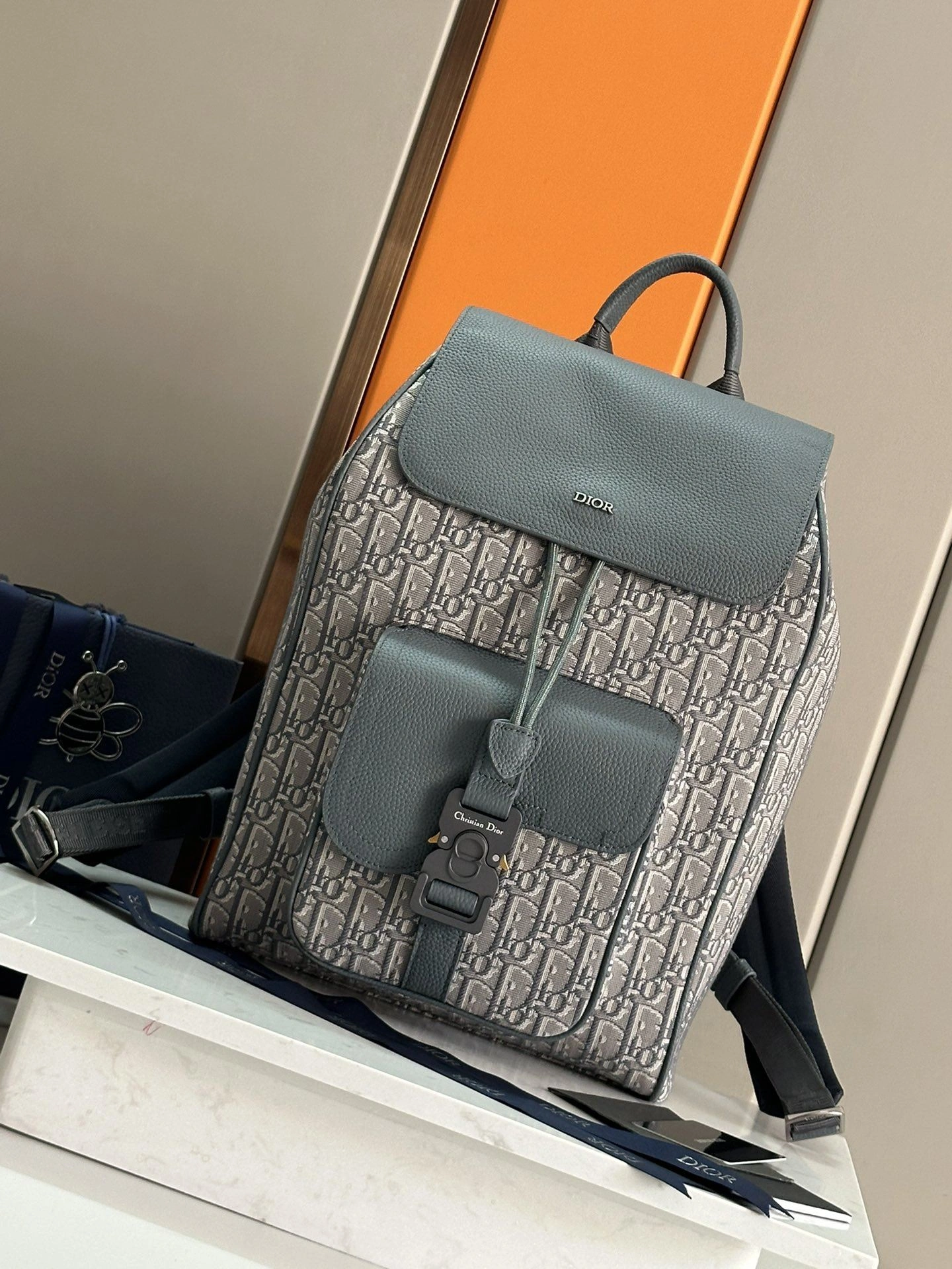 Mens Christian Dior Backpacks