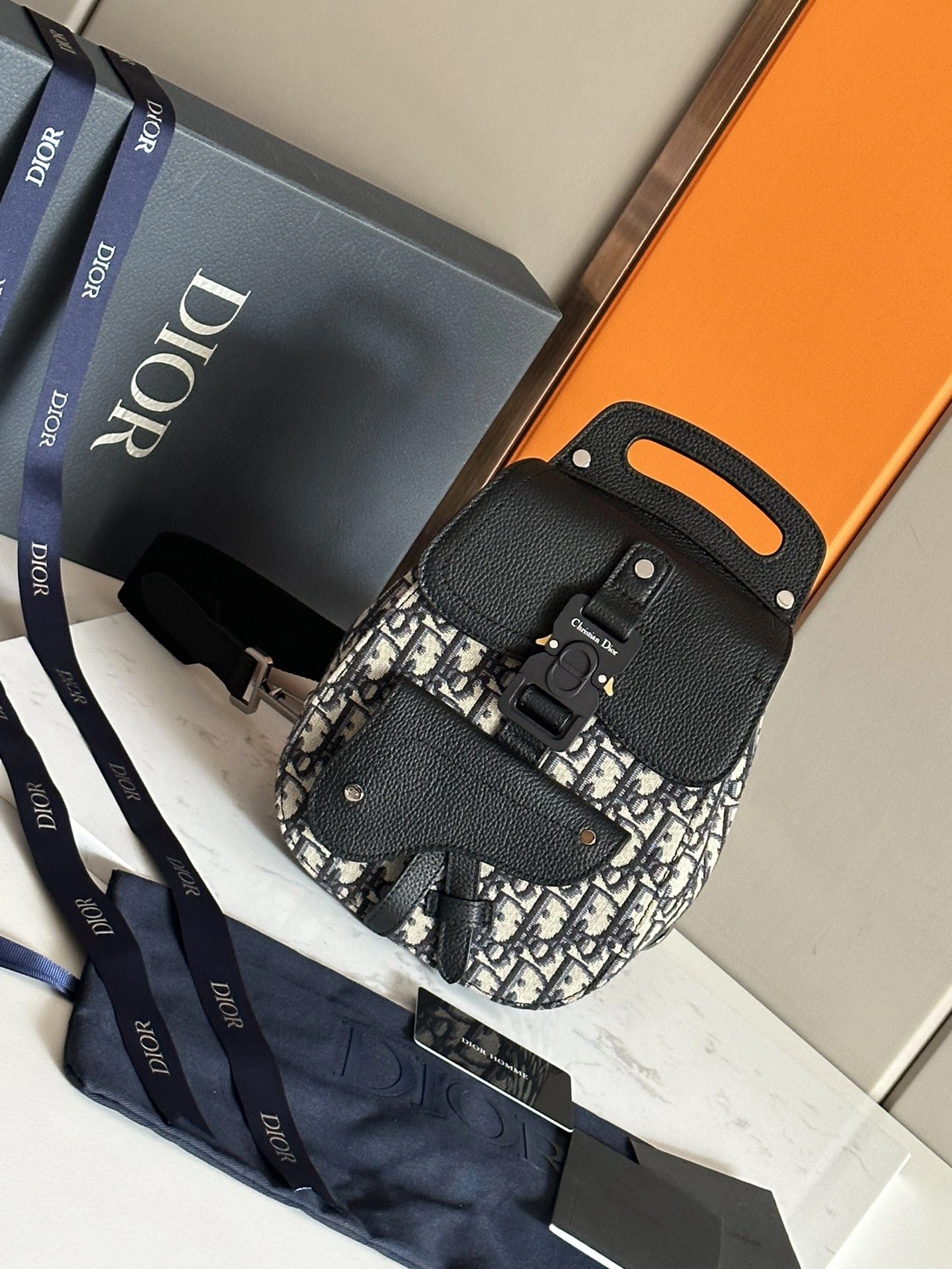 Mens Christian Dior Backpacks