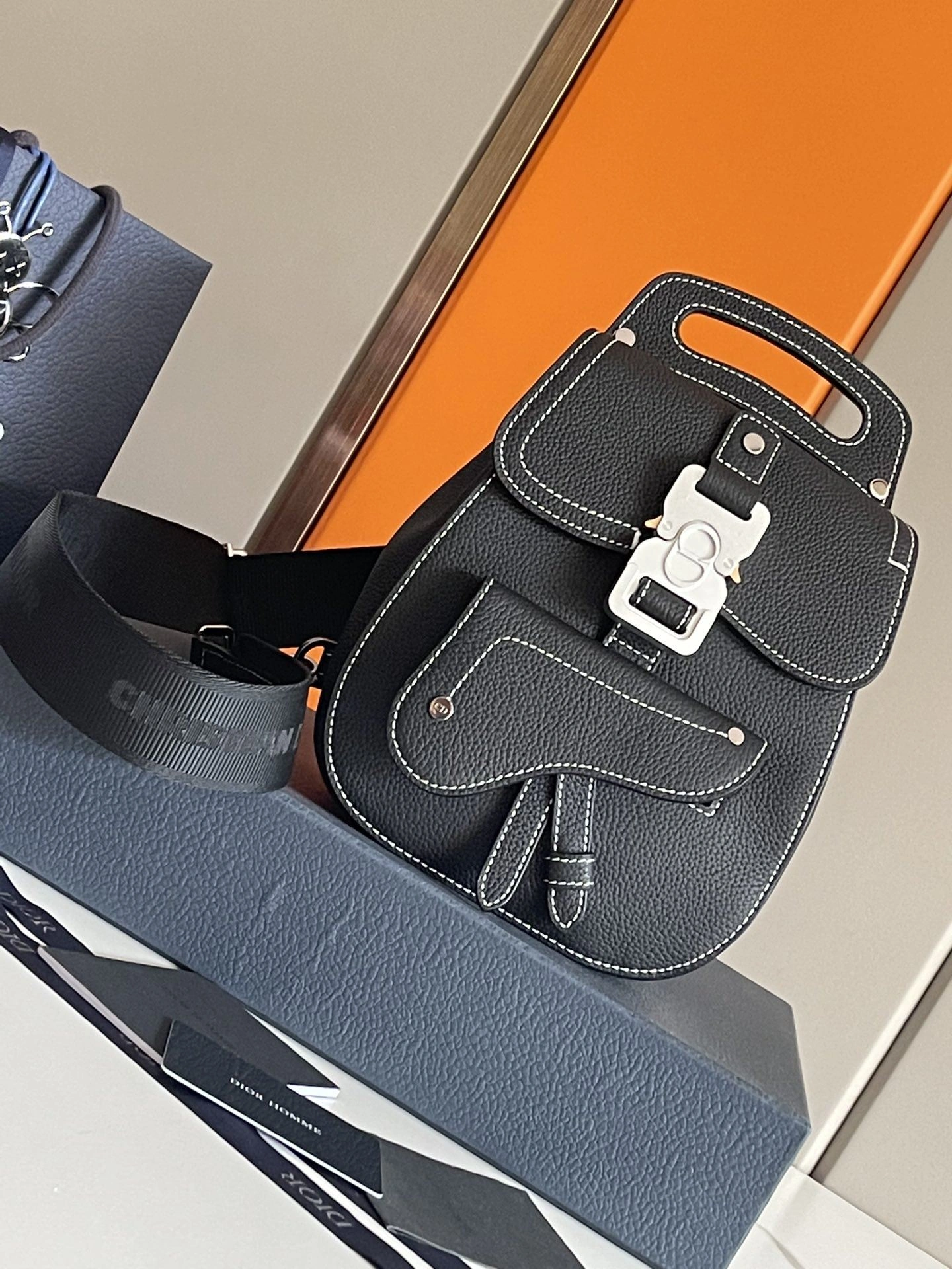 Mens Christian Dior Backpacks
