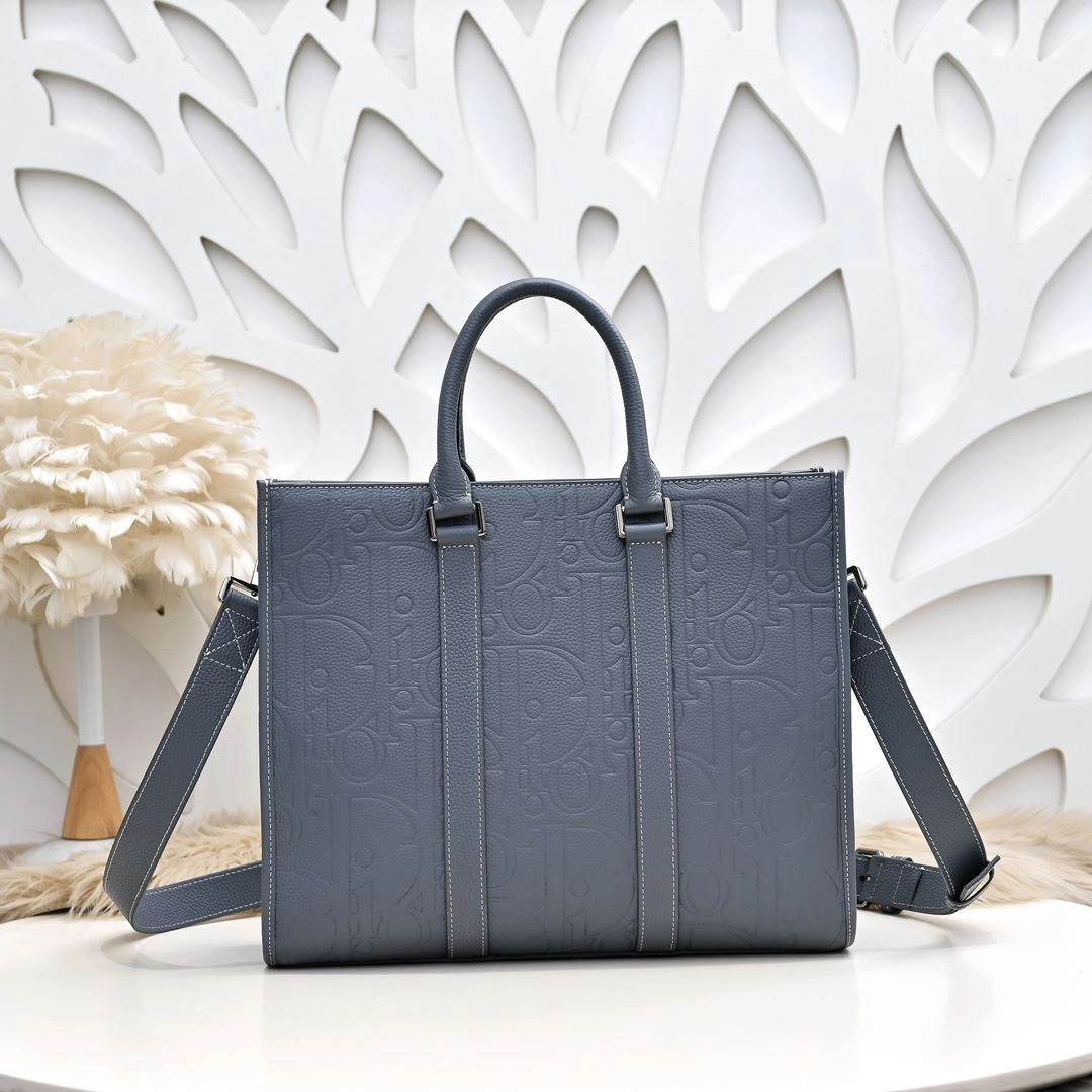 Brand-authenticated Mens Christian Dior Briefcases