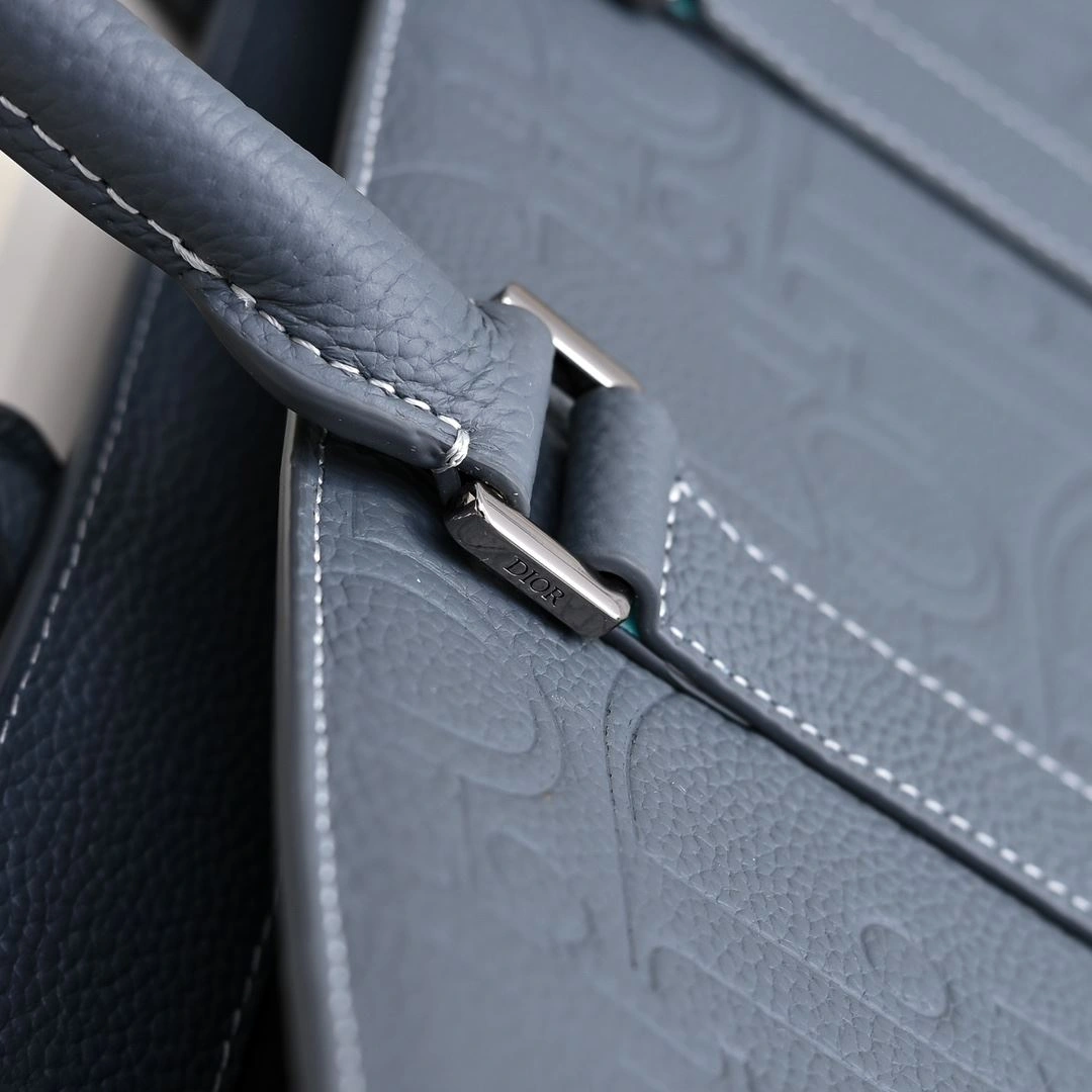 Brand-authenticated Mens Christian Dior Briefcases