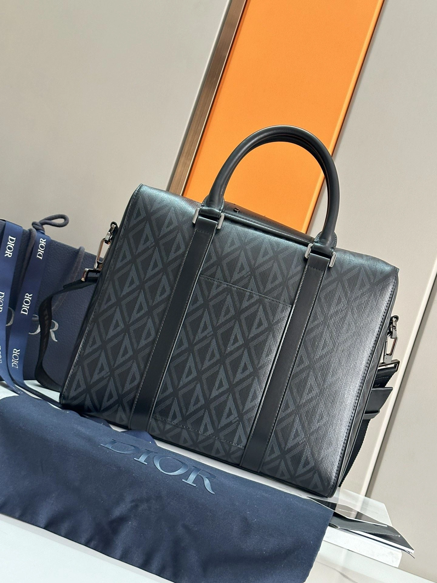 Official Mens Christian Dior Briefcases