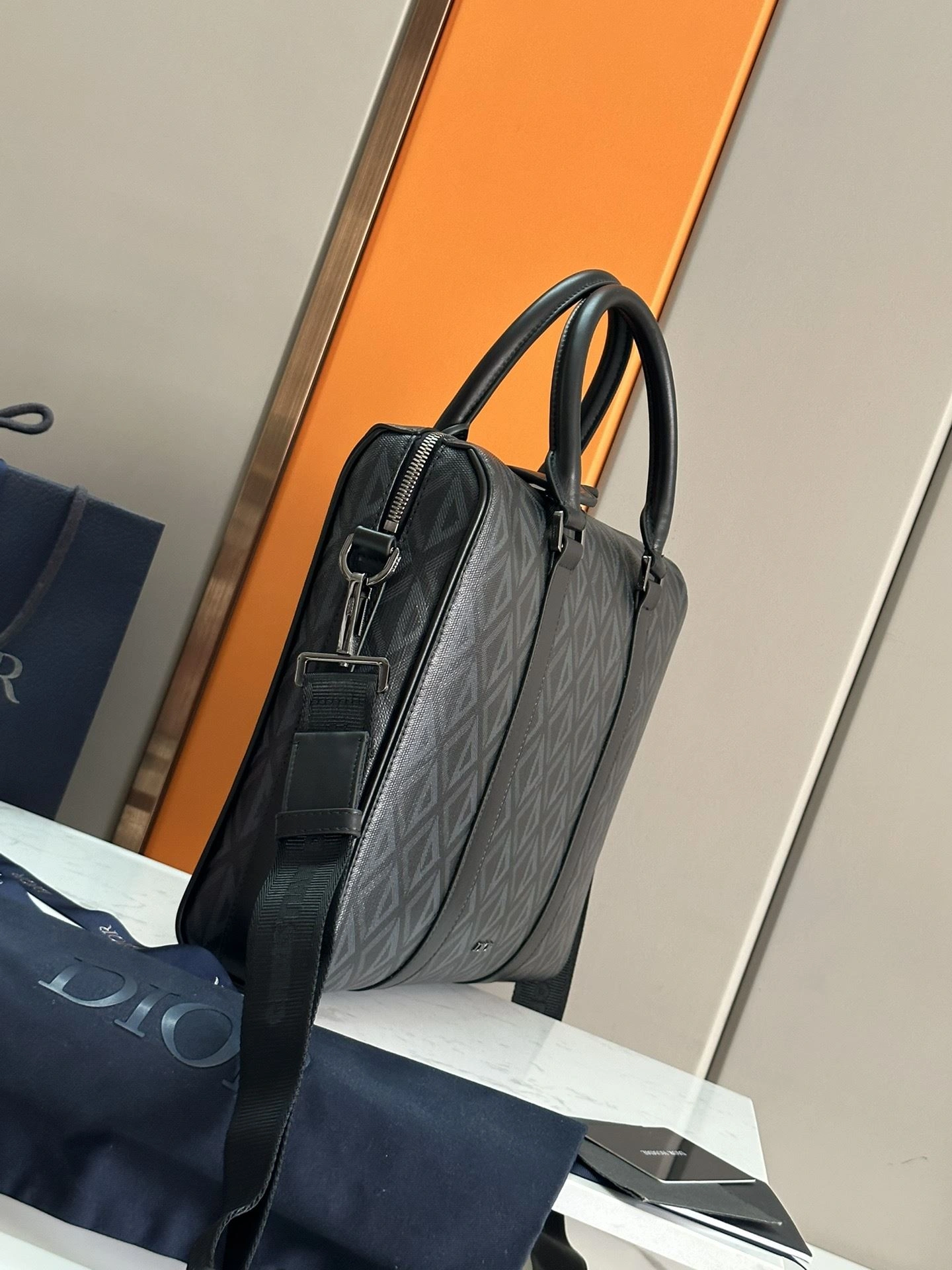 Official Mens Christian Dior Briefcases