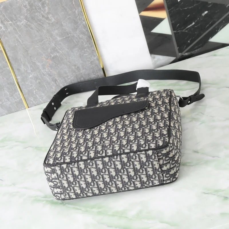 Brand-authenticated Mens Christian Dior Briefcases