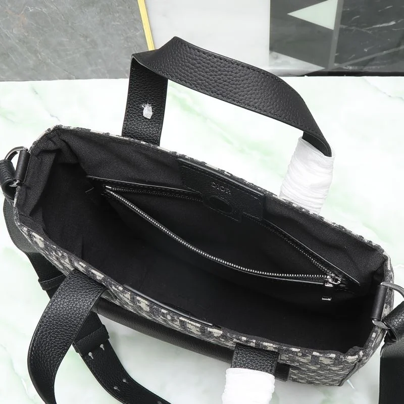 Brand-authenticated Mens Christian Dior Briefcases