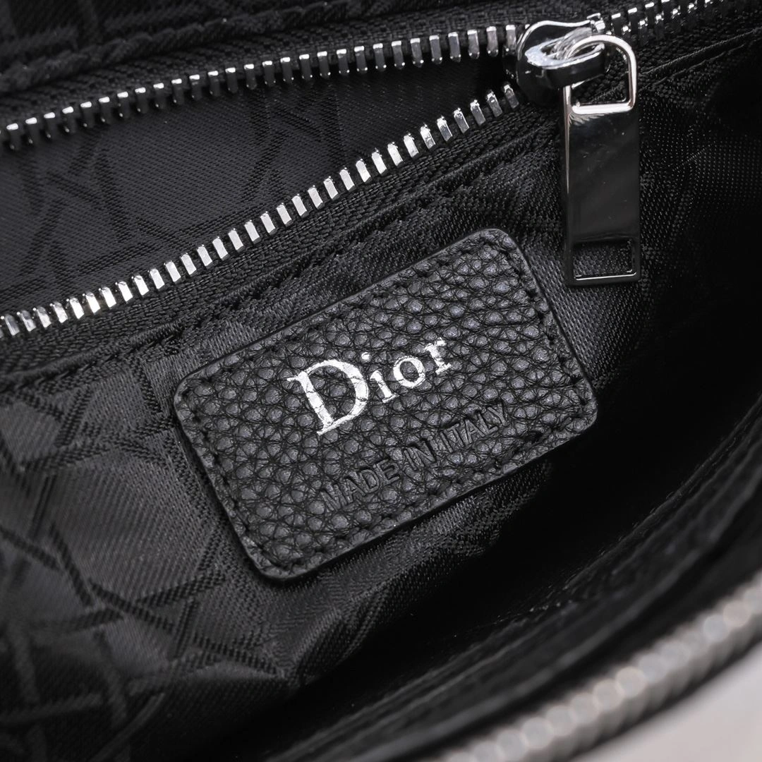 Brand-authenticated Mens Christian Dior Clutch Bags