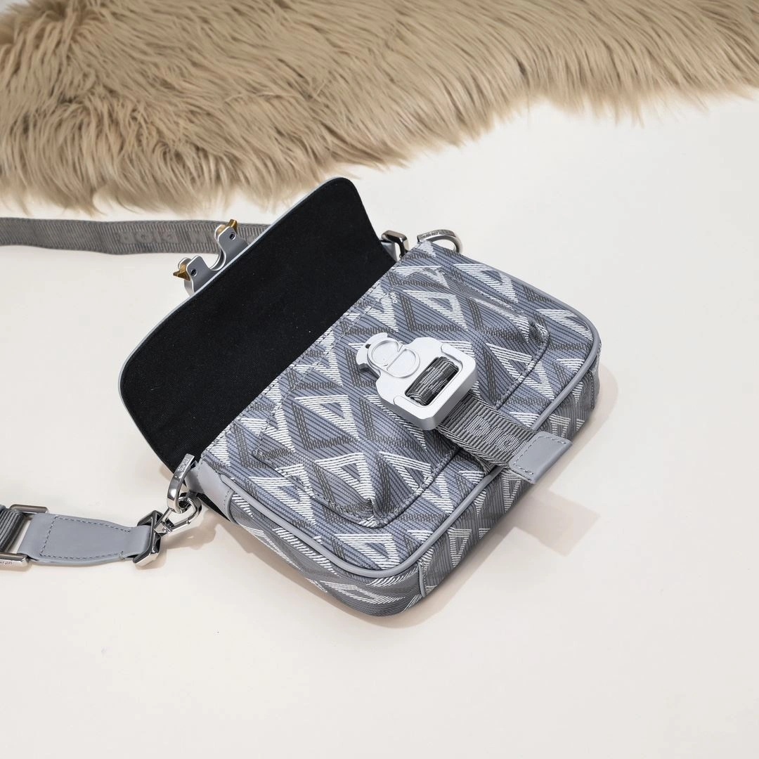 Brand-authenticated Mens Christian Dior Satchel Bags