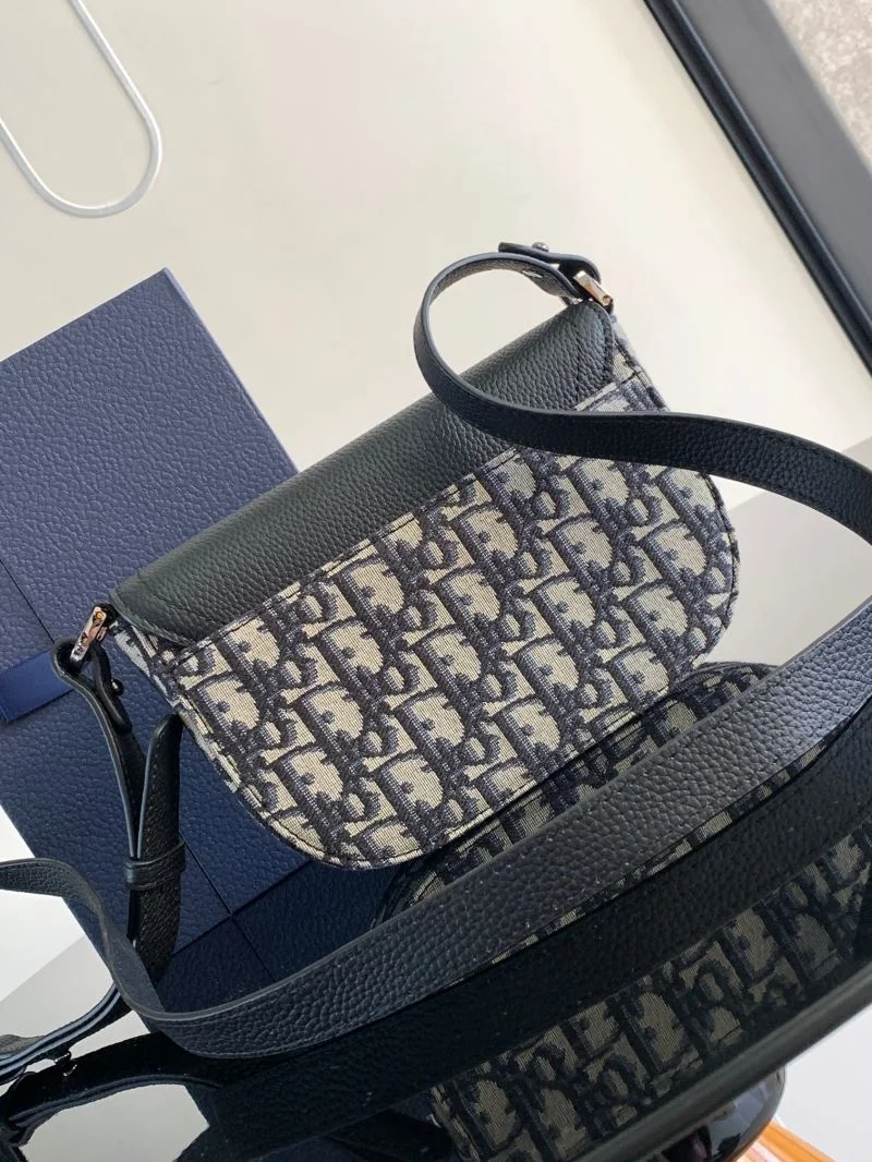 Brand-authenticated Mens Christian Dior Satchel Bags