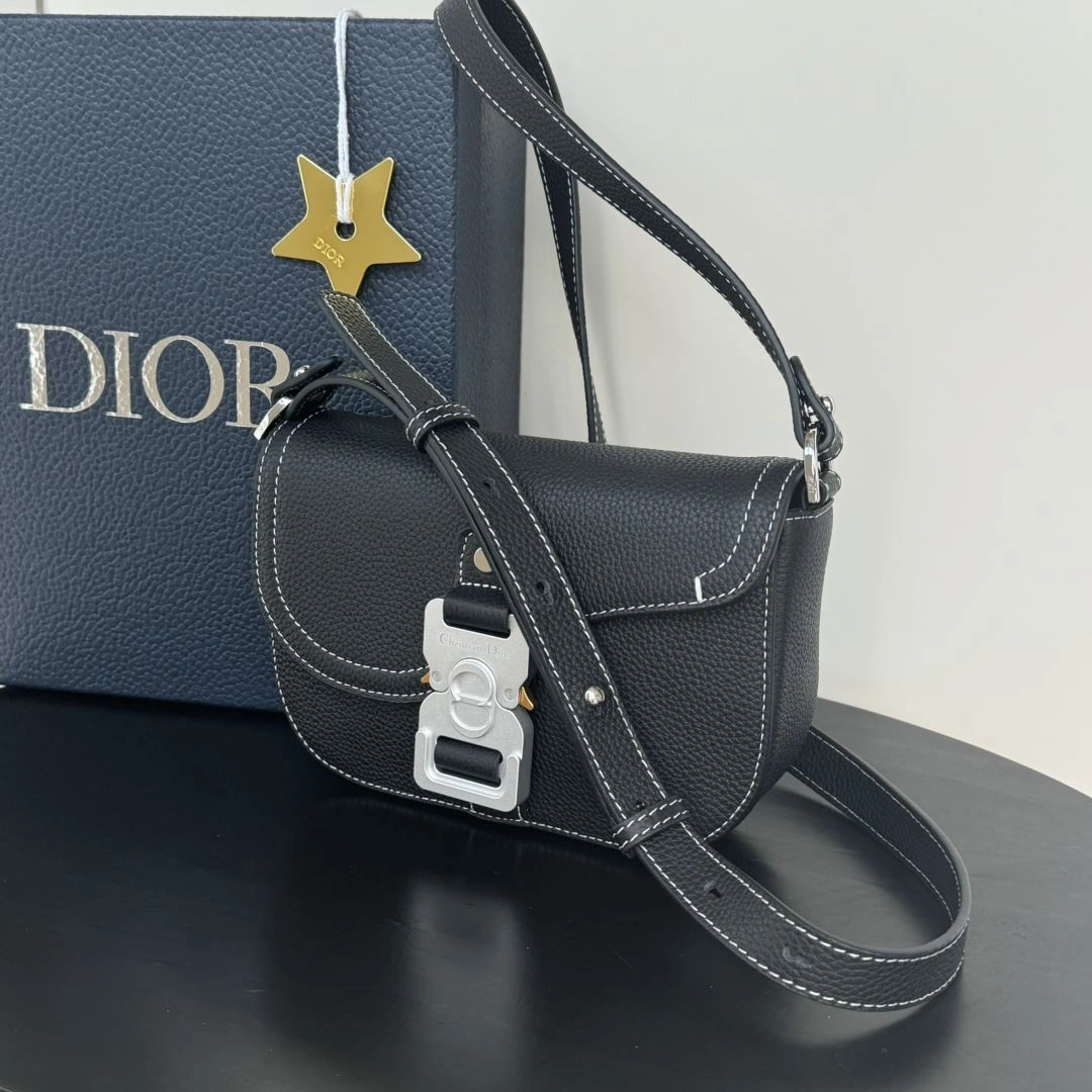 Brand-authenticated Mens Christian Dior Satchel Bags