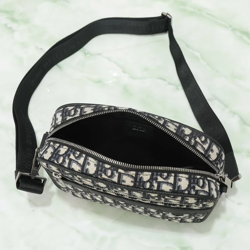Brand-authenticated Mens Christian Dior Satchel Bags