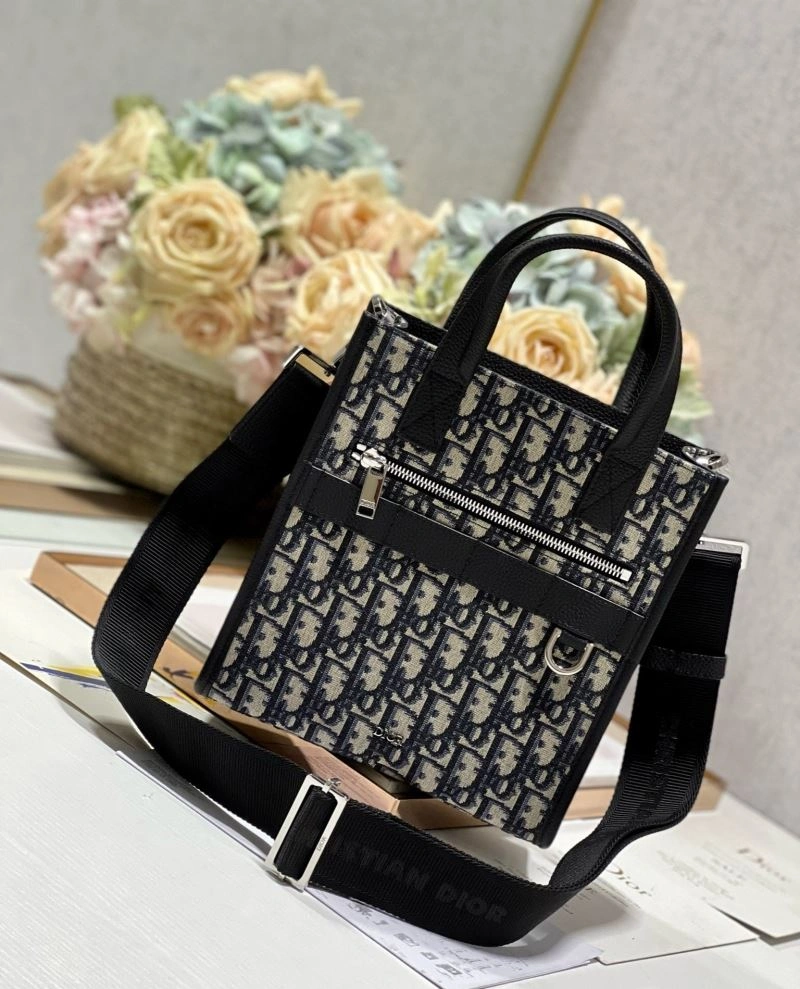 Brand-authenticated Mens Christian Dior Satchel bags