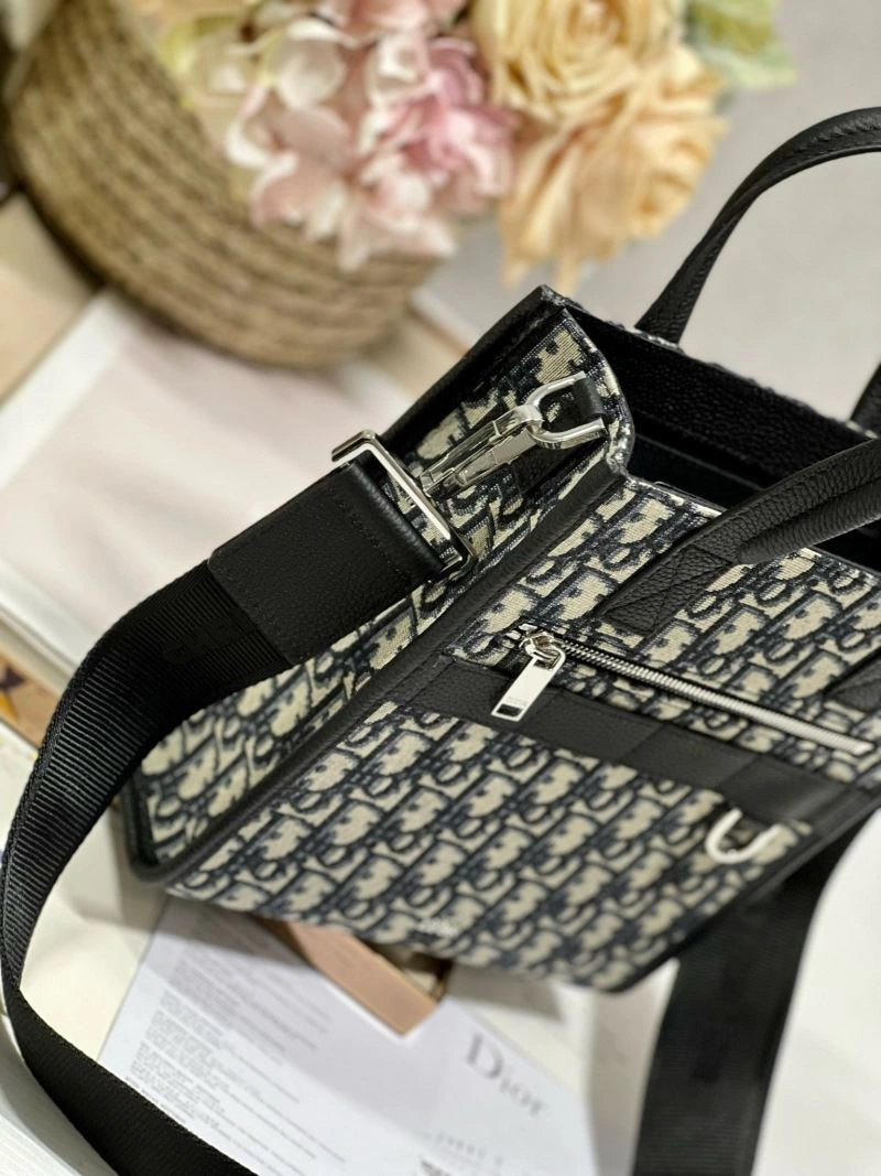 Brand-authenticated Mens Christian Dior Satchel bags
