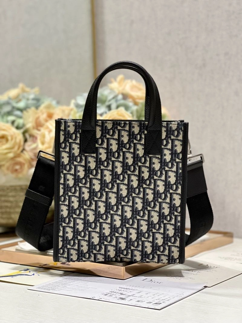 Brand-authenticated Mens Christian Dior Satchel bags