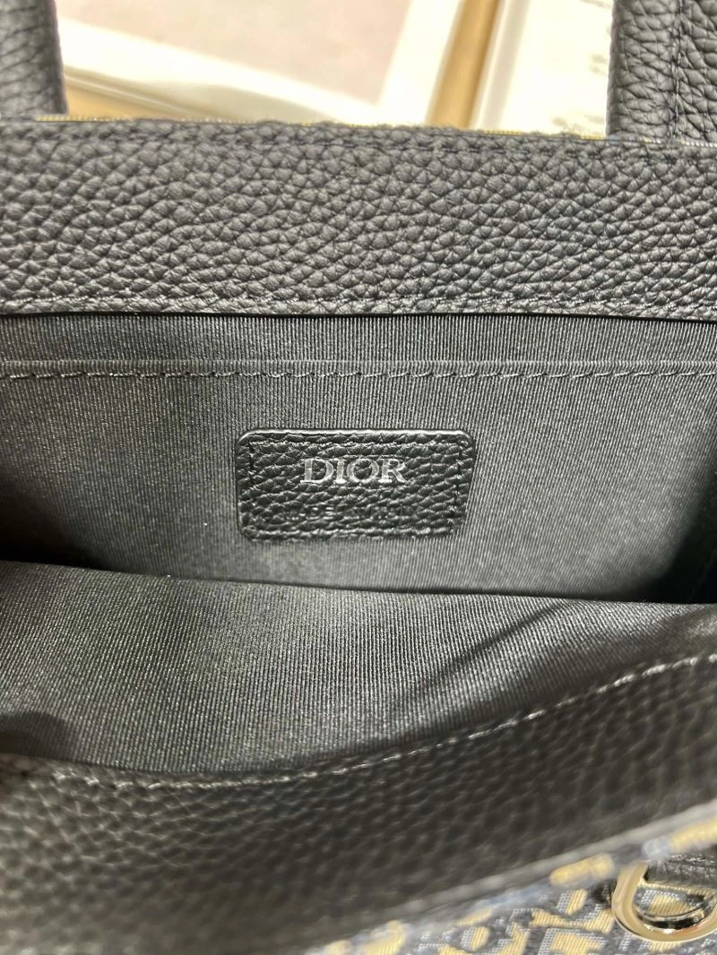 Brand-authenticated Mens Christian Dior Satchel bags