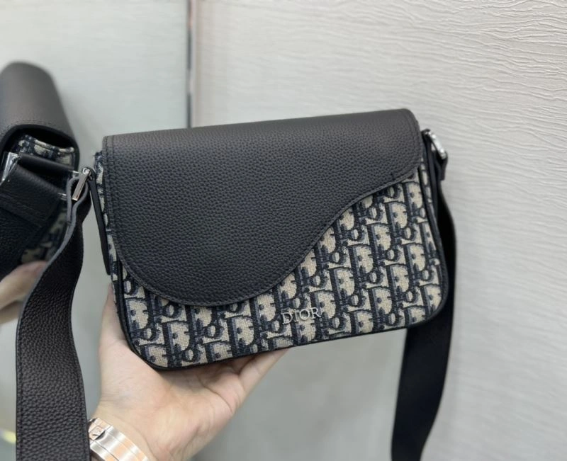 Brand-authenticated Mens Christian Dior Satchel bags