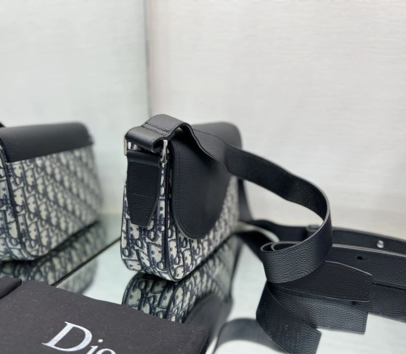 Brand-authenticated Mens Christian Dior Satchel bags