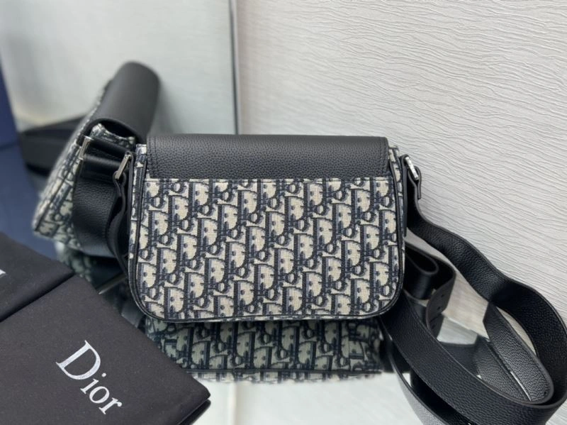 Brand-authenticated Mens Christian Dior Satchel bags
