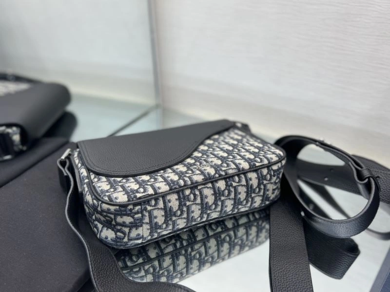 Brand-authenticated Mens Christian Dior Satchel bags
