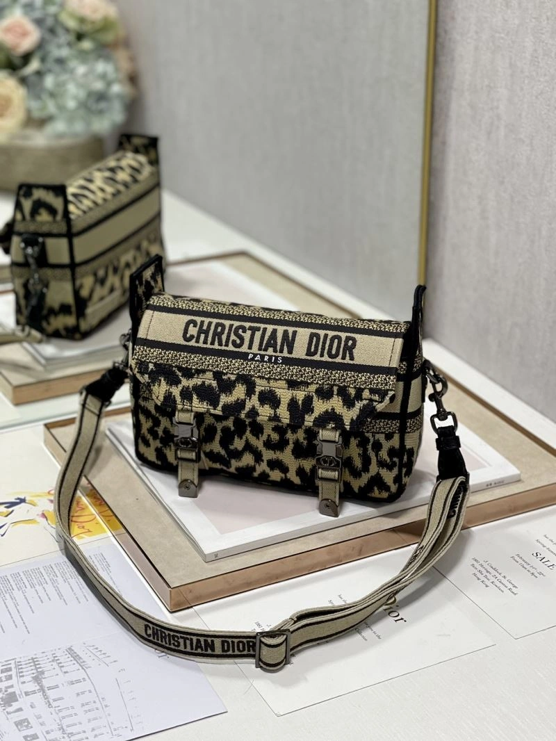 Brand-authenticated Mens Christian Dior Satchel bags