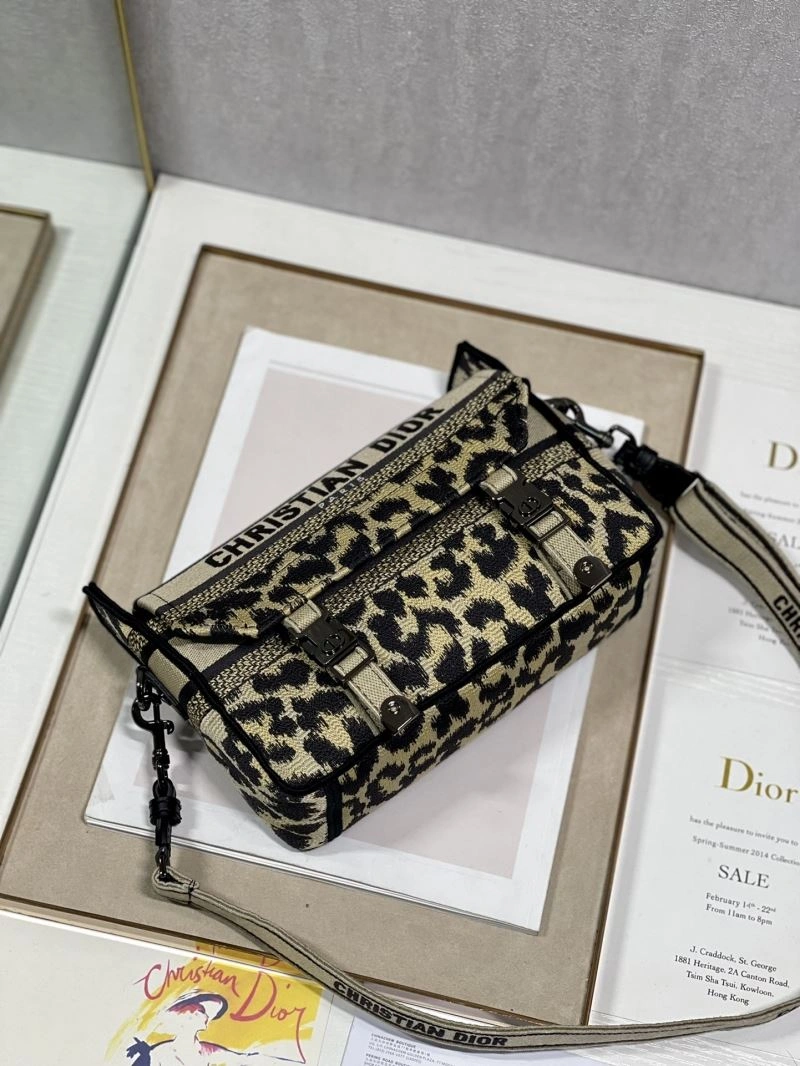 Brand-authenticated Mens Christian Dior Satchel bags
