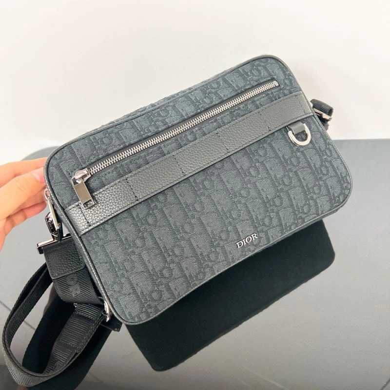 Brand-authenticated Mens Christian Dior Satchel bags
