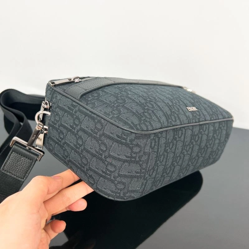 Brand-authenticated Mens Christian Dior Satchel bags