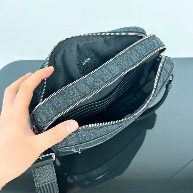 Brand-authenticated Mens Christian Dior Satchel bags