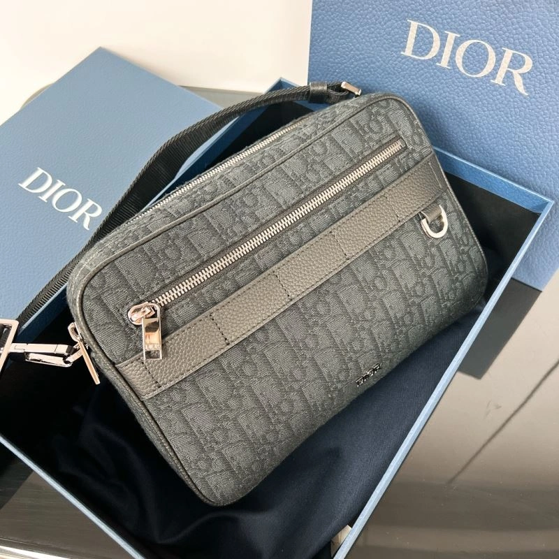 Brand-authenticated Mens Christian Dior Satchel bags