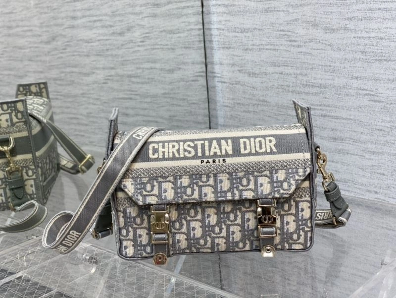 Brand-authenticated Mens Christian Dior Satchel bags
