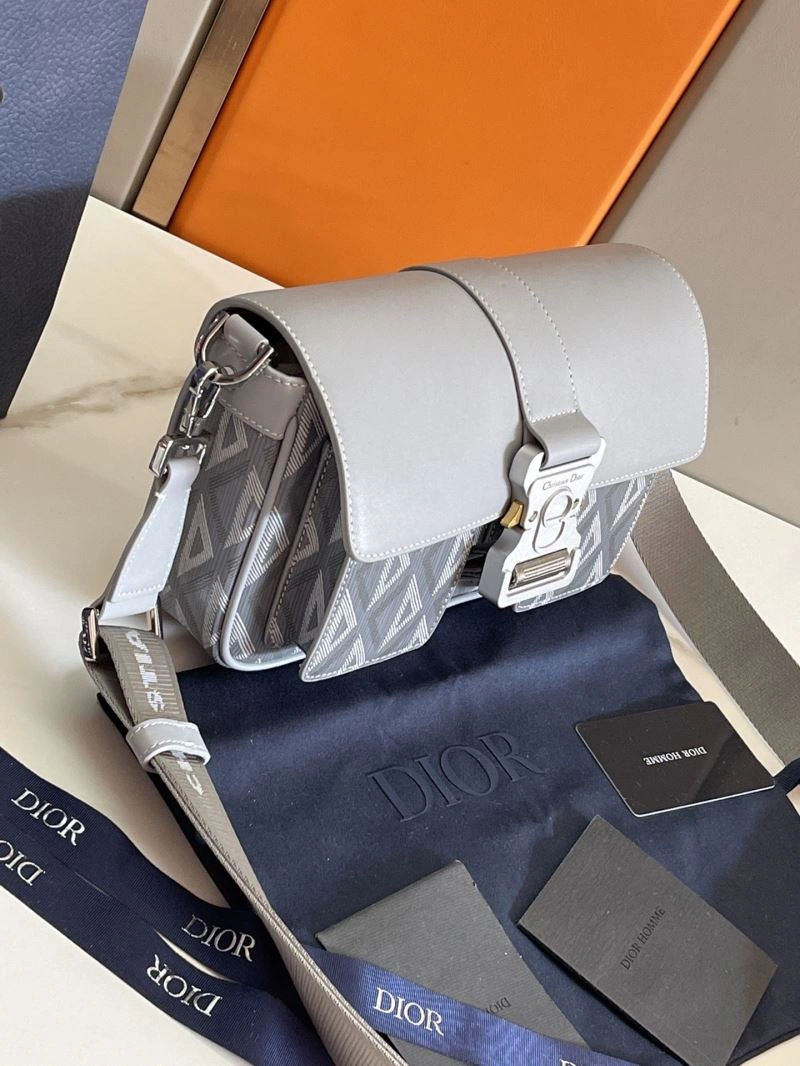 Brand-authenticated Mens Christian Dior Satchel bags