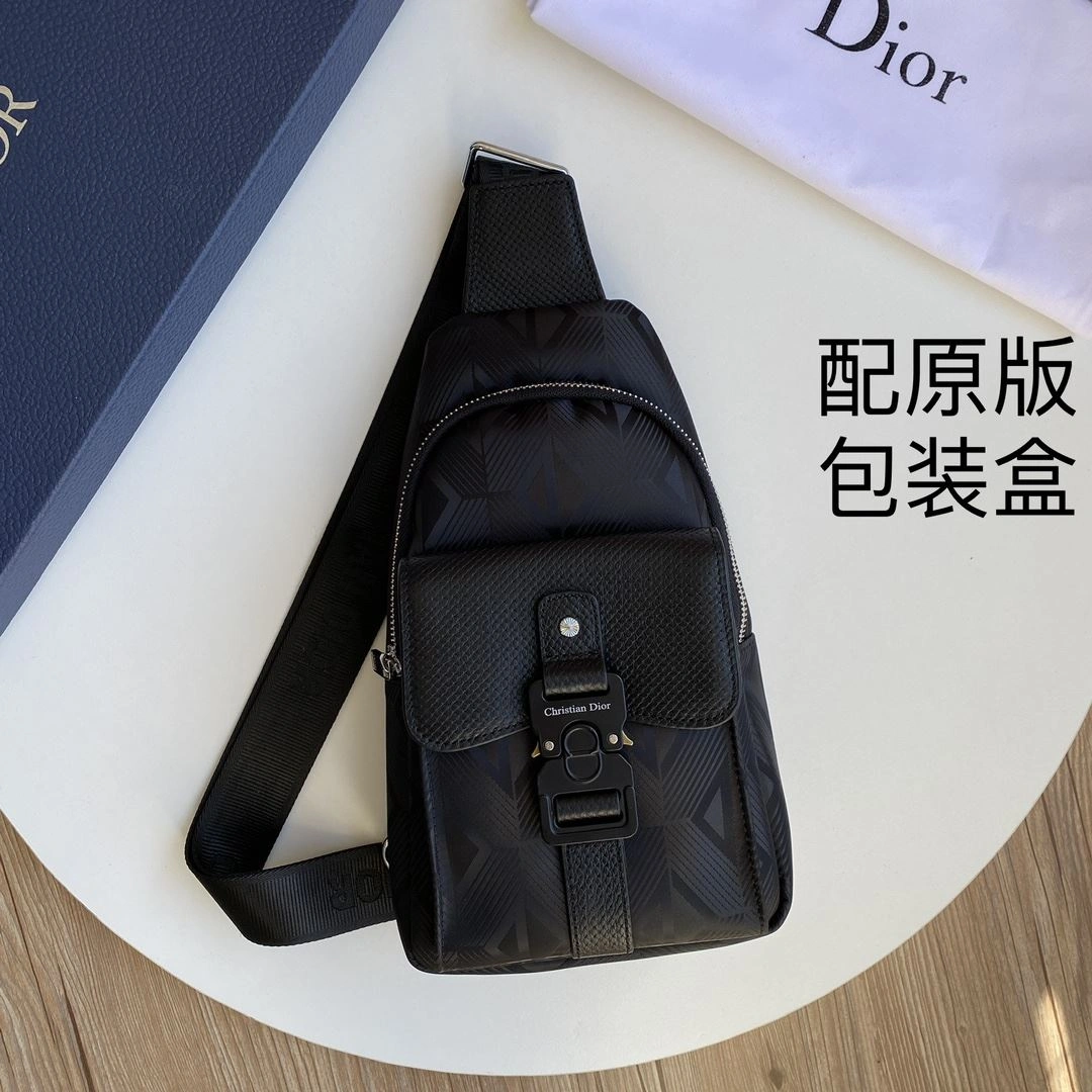 Accurate model Mens Christian Dior Waist Chest Packs